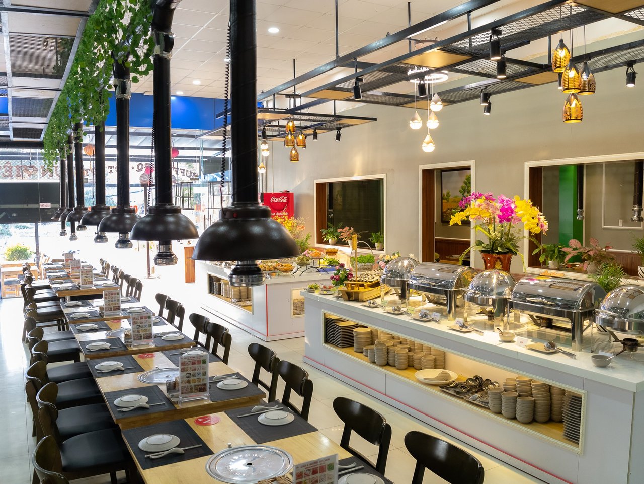 #1 Mẫu quầy Buffet siêu đẹp cho khách sạn - nhà hàng quán ăn